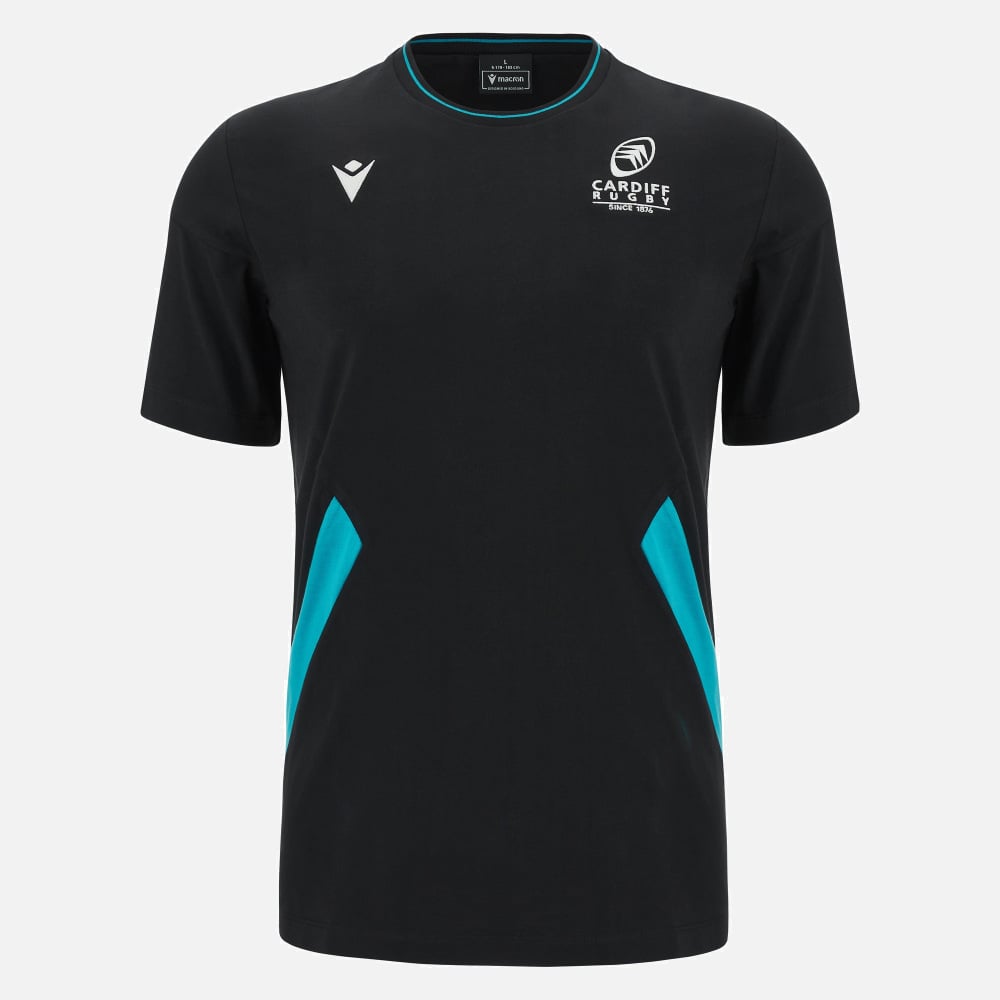 Cardiff Rugby 2023/24 cotton tee | Macron Technical Sportswear
