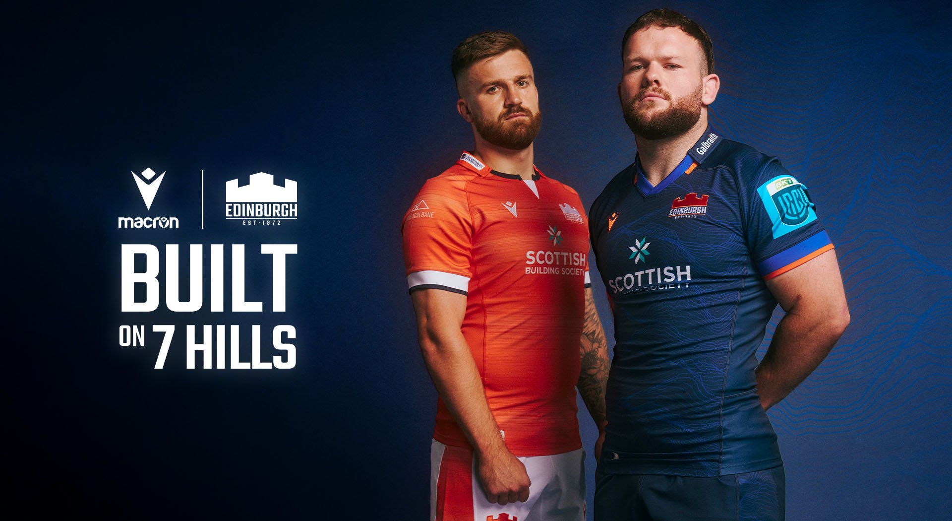 Macron’s new kits for Edinburgh Rugby focus on tradition, history and ...