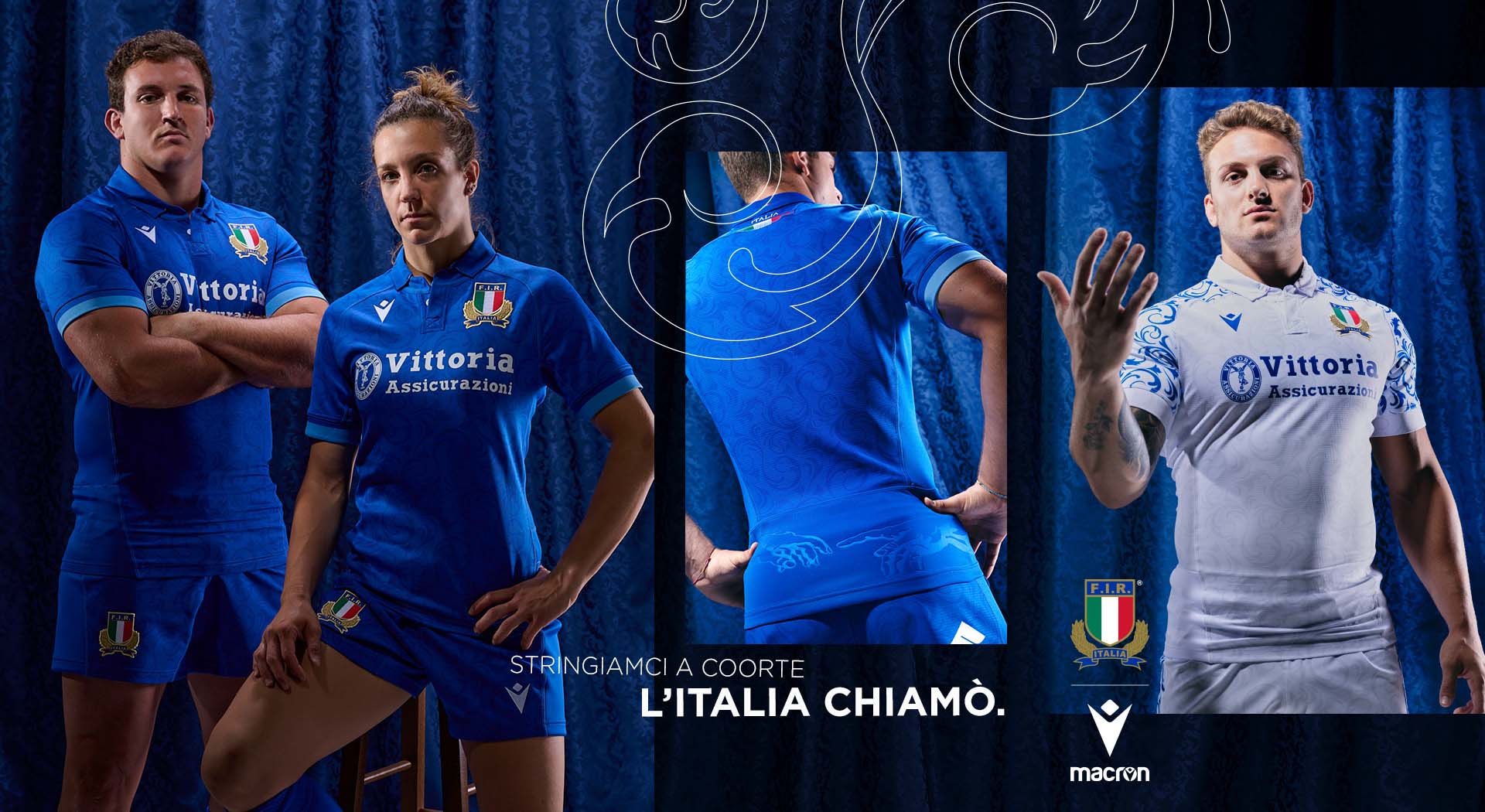 Macron’s new kits for the Italian Rugby Federation are inspired by ...