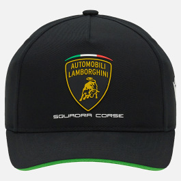 Automobili Lamborghini Squadra Corse adults' baseball cap | Macron ...