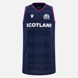 Scottish Rugby 2025/26 Basketball Singlet | Macron Technical Sportswear